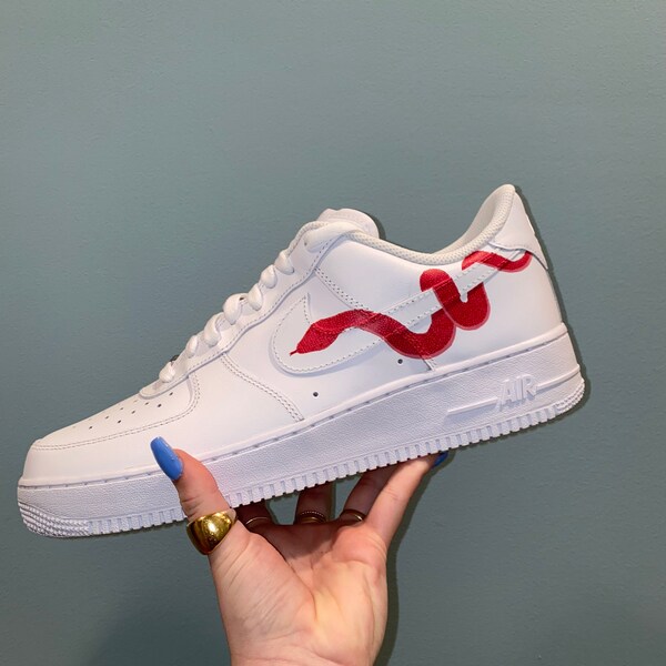 Air Force 1 Custom Snake - Etsy