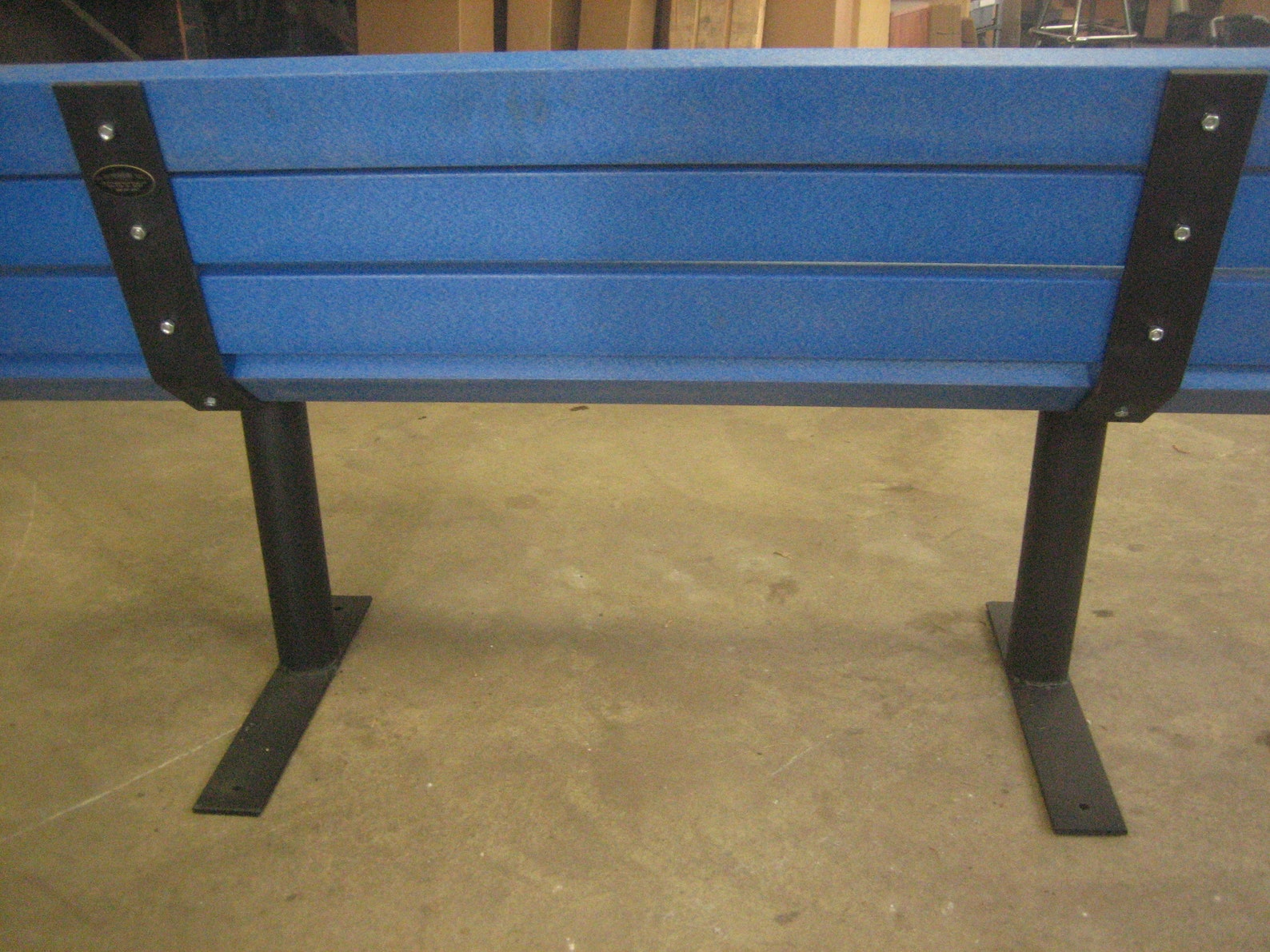 Park Bench Frames ~ Free Standing ~ Bolt Down ~ Heavy Duty Solid Steel ...