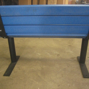 Park Bench Frames ~ Free Standing ~ Bolt Down ~ Heavy Duty Solid Steel ...