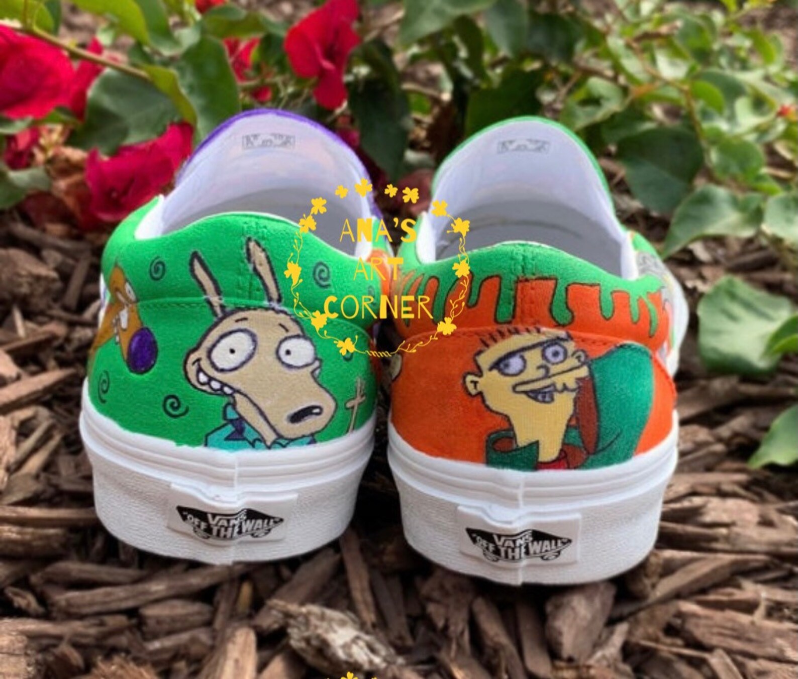 Nickelodeon and Cartoon Network Cartoons Shoes | Etsy
