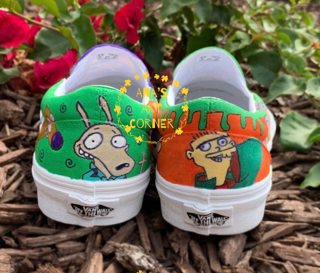 Nickelodeon and Cartoon Network Cartoons Shoes - Etsy