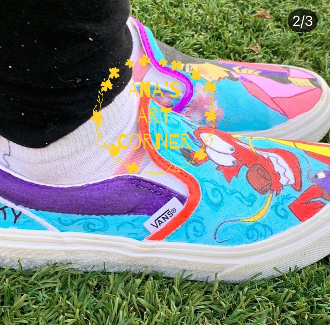 Mulan Hand Painted Shoes - Etsy