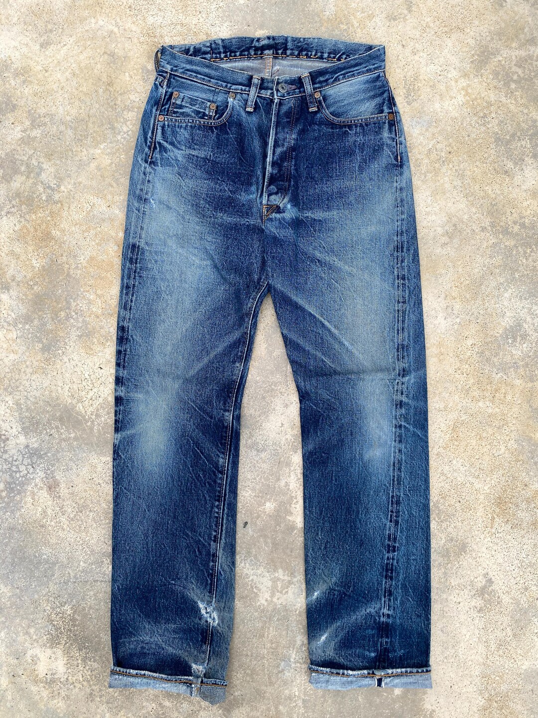 W31 Vintage 80/90s Denime XX Orizzonti Selvedge Jeans - Etsy