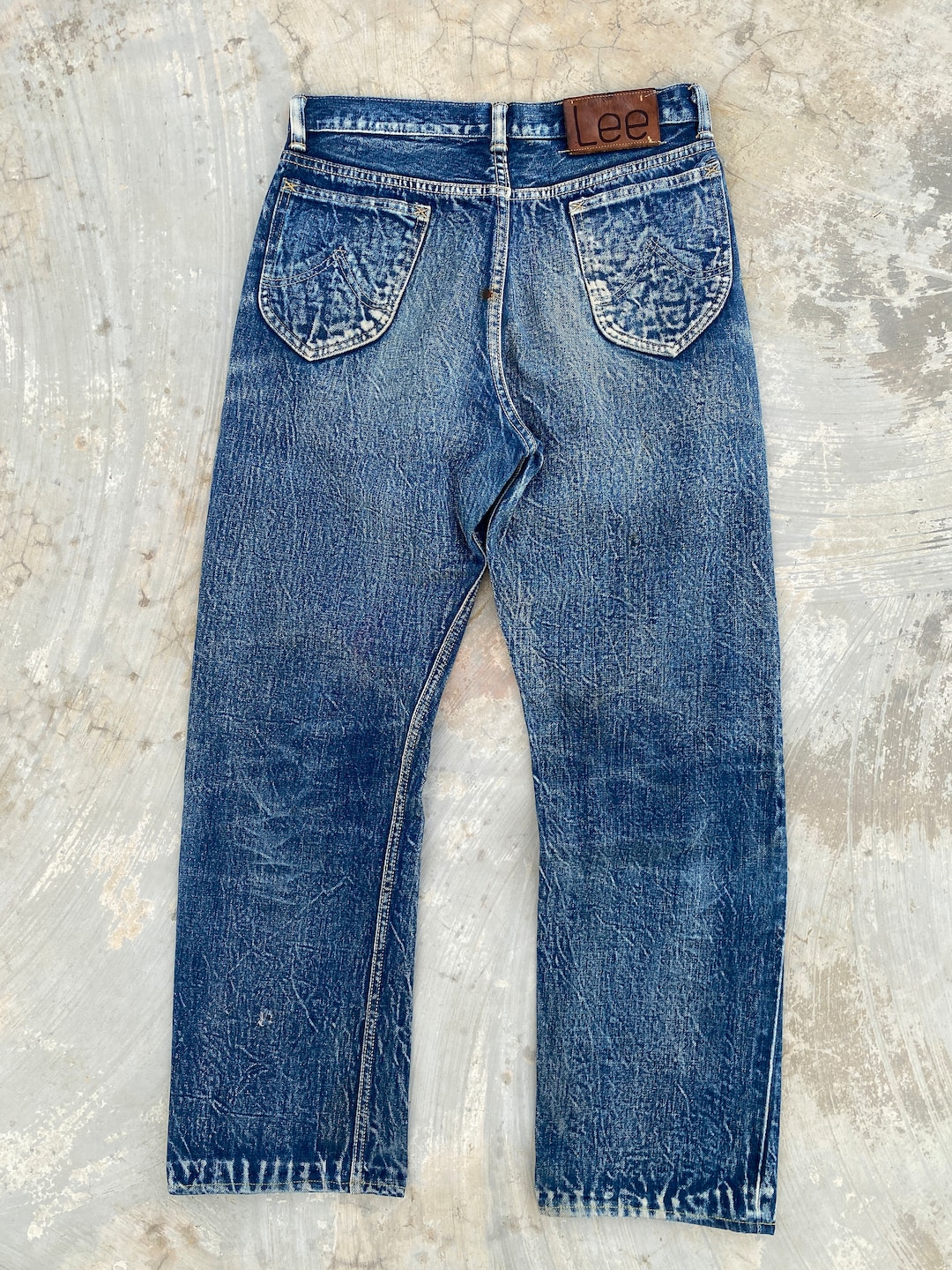 W30 LEE Union Made Lot 2101 1942 WW2 Selvedge Denim With W30 LEE Union Made Lot 2101 1942 WW2 Selvedge Denim With