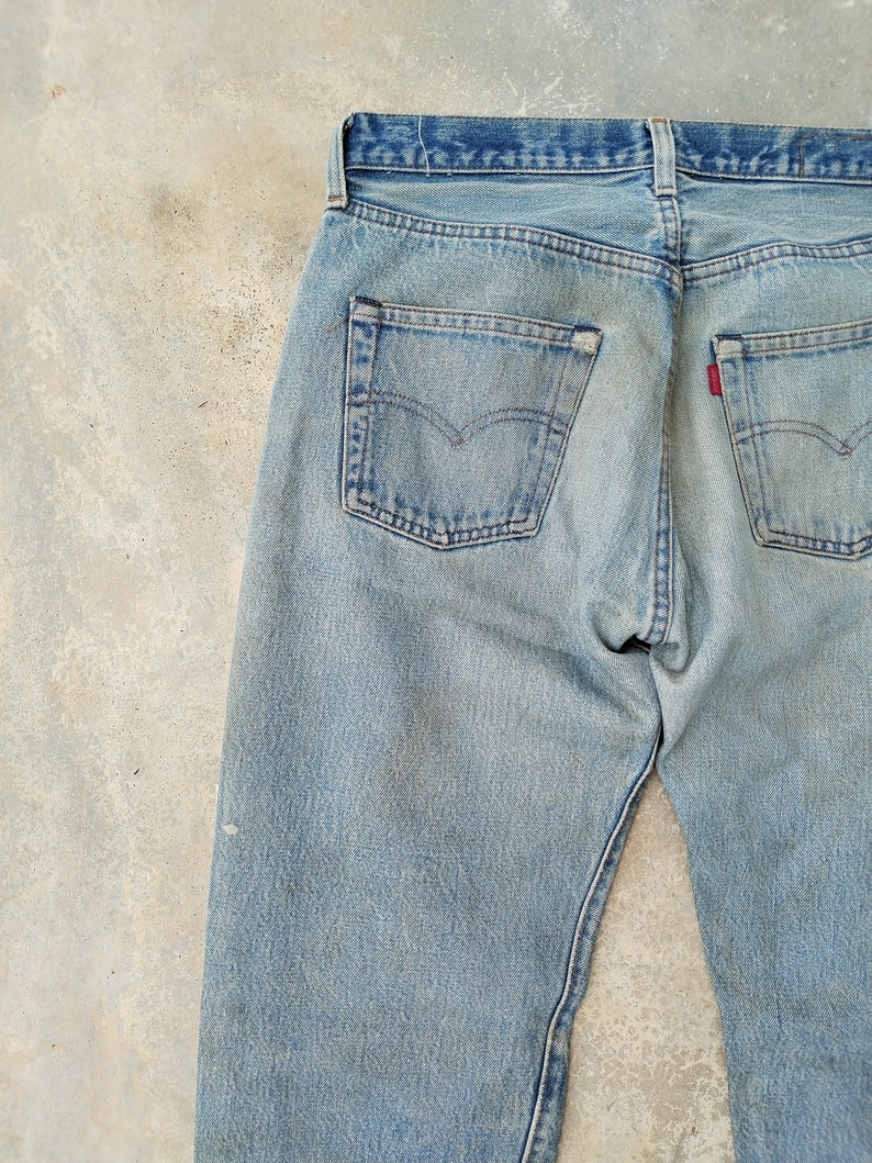 W30 Vintage 80s Levis 501 Redline #558 Selvedge Jeans - Etsy