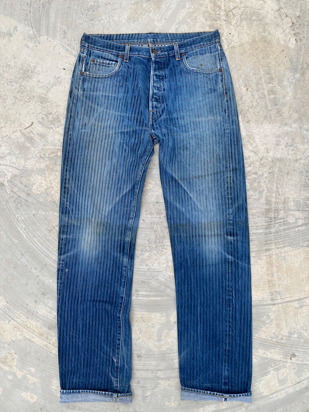 W33 Levis LVC 501XX 1966 Selvedge Denim - Etsy