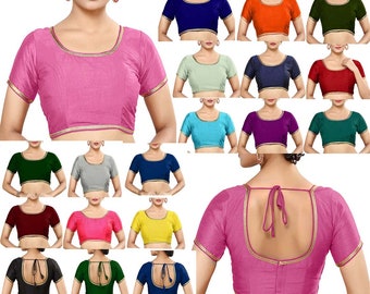 Open Back Saree Blouse | Etsy