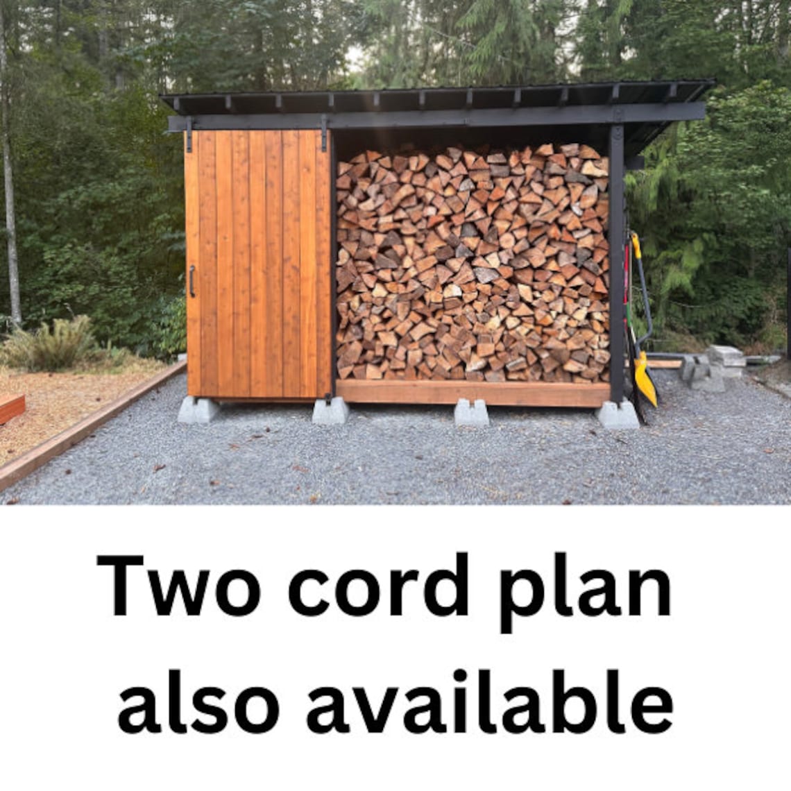 4x16 Firewood Shed Plans PDF Firewood Storage Shed With Sliding Door ...