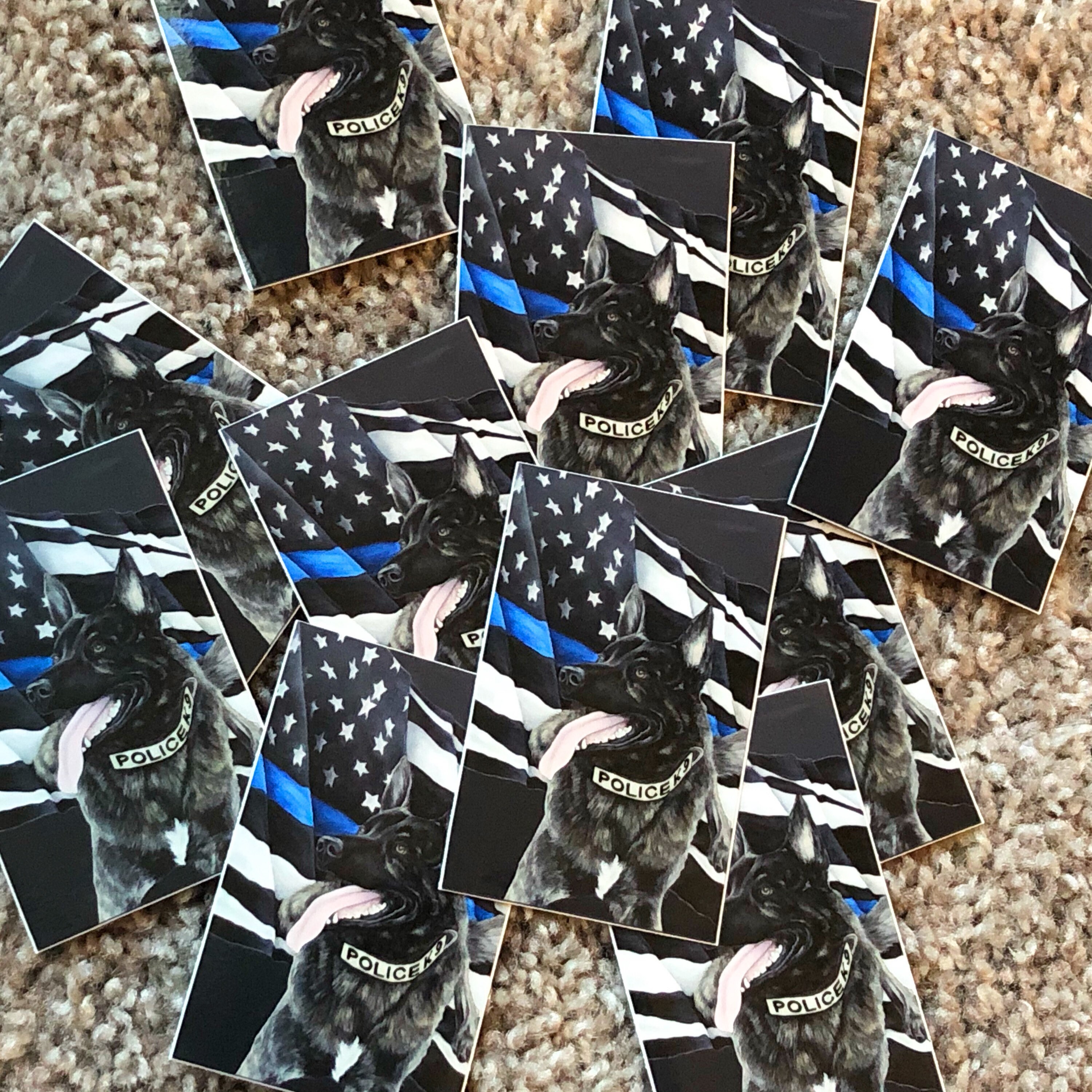 Police K9 Sticker - Etsy