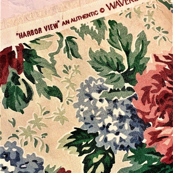 Waverly Fabric - Etsy