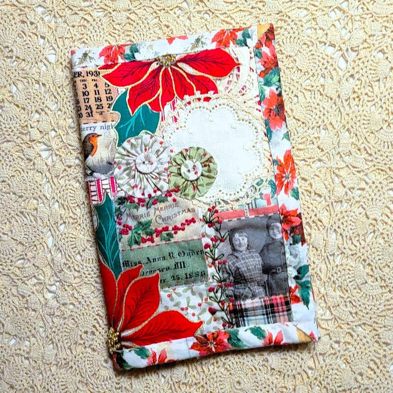 Journal Cover Slow Stitch - Etsy