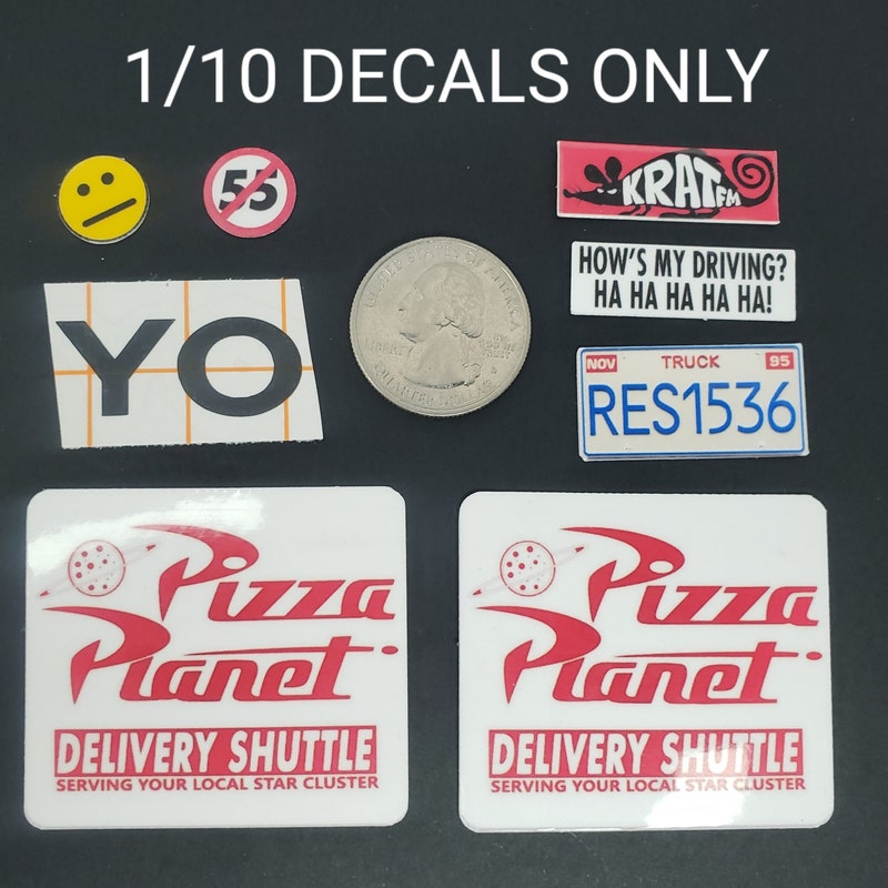 Radio Control Car Decals - Etsy