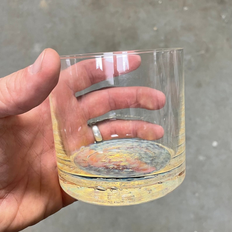 Hand Blown Whiskey Glass Tumbler - Etsy
