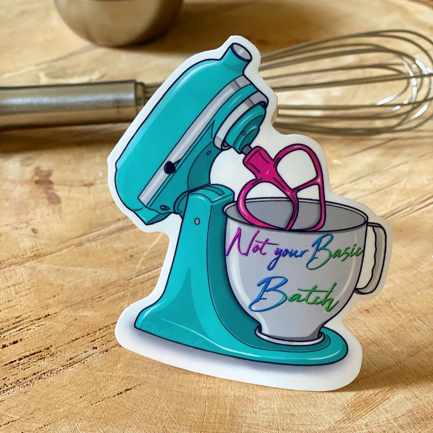 Baker sticker baking sticker mixer stickers gifts for | Etsy