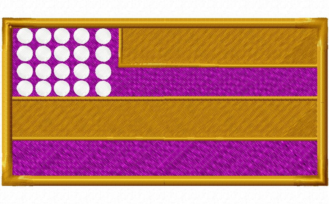 Omega Psi Phi Flag Patch - Etsy