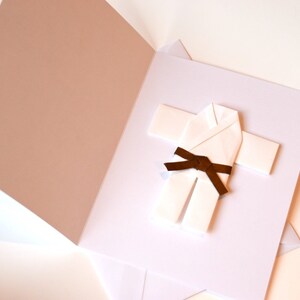 Origami Dogi Martial Arts Uniform Tant Paper Bookmark Aikido Karate ...