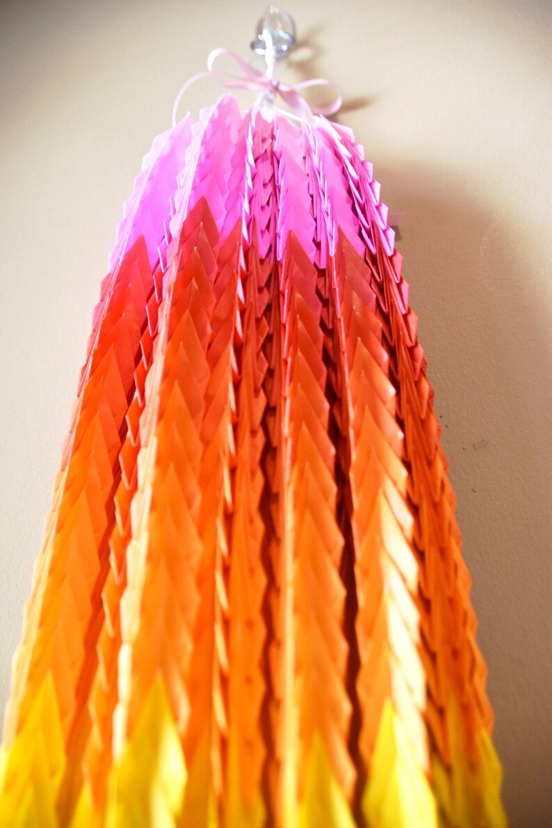 1000 Senbazuru Traditional Origami Paper Cranes Orizuru Washi Japanese ...