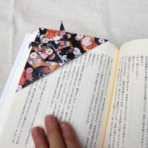 Origami Washi Paper Crane Bookmarks Booklovers Small Gift Mothers Day ...