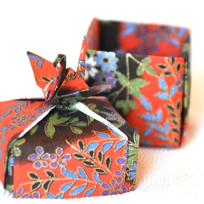 Origami Crane Ring - Etsy