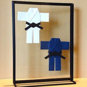 Origami Dogi Martial Arts Uniform Tant Paper Bookmark Aikido Karate ...
