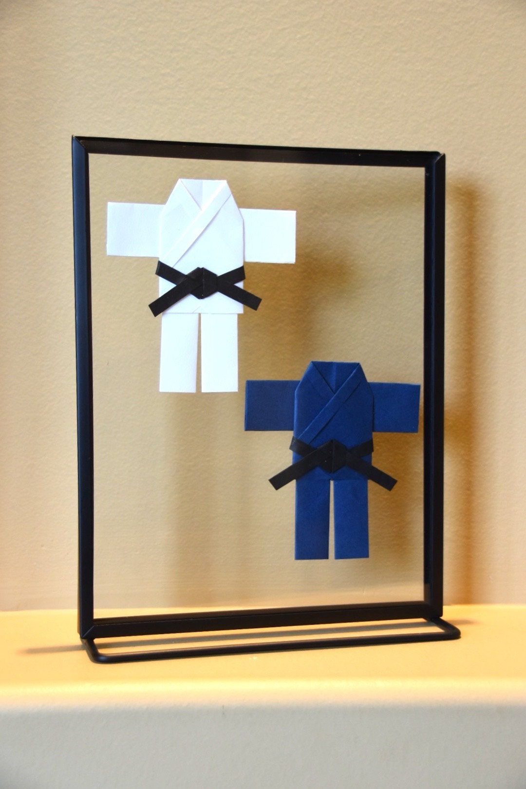 Origami Dogi Martial Arts Uniform Tant Paper Bookmark Aikido Karate ...