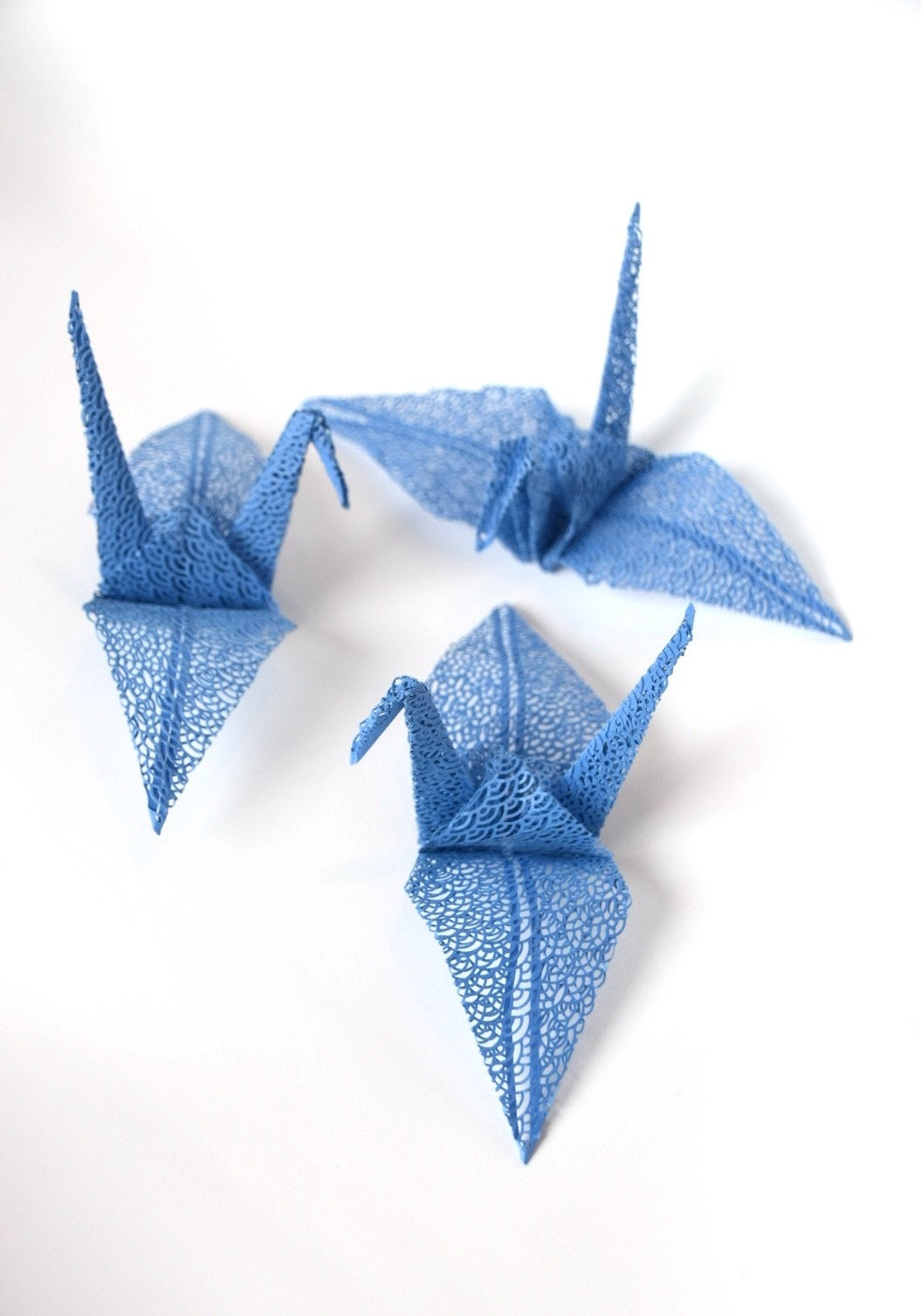Kirie Origami Paper Cutting Cranes Orizuru Wedding Birthday Anniversary ...