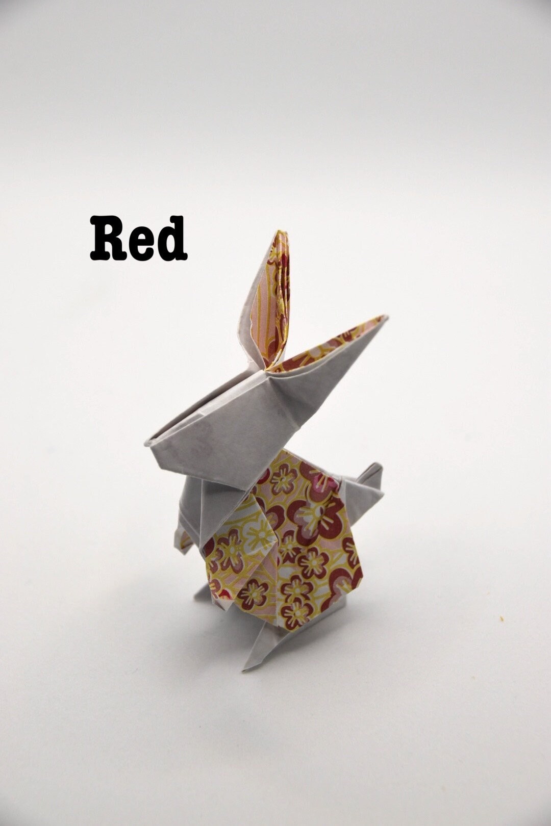 Unique Origami Dressed Bunny Year of Rabbit Easter Wedding Birthday ...