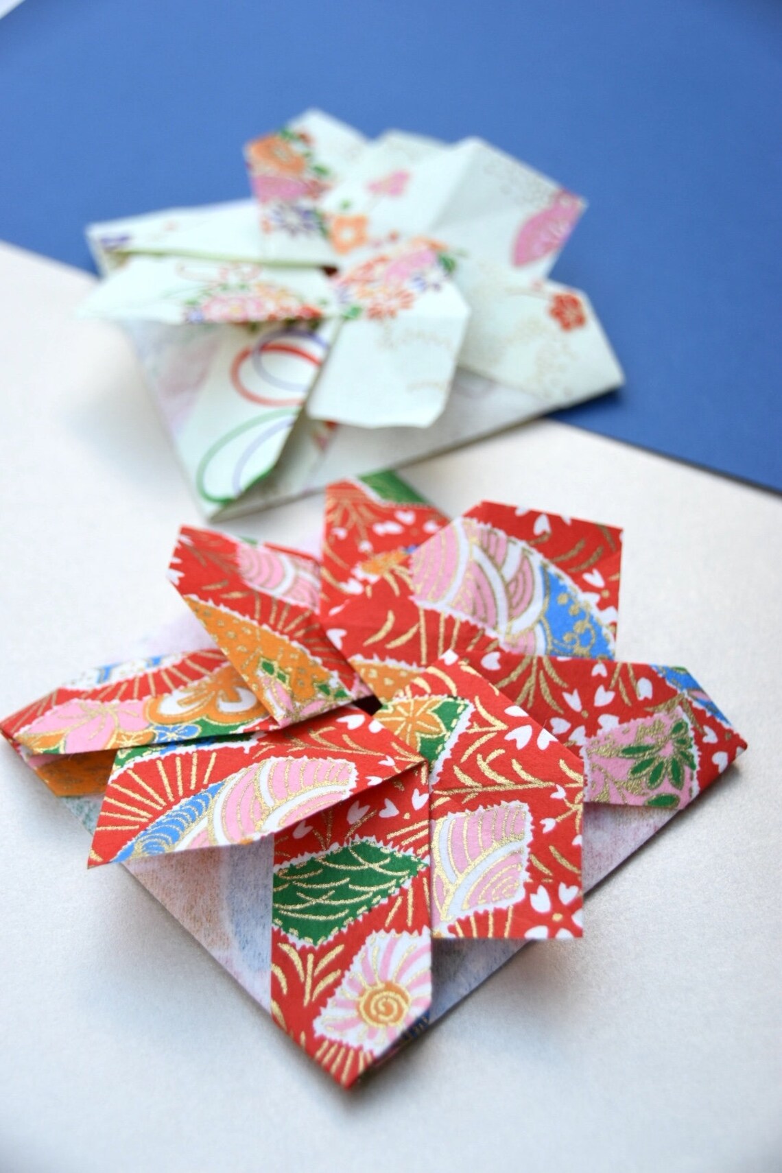 Hand Cut Hand Made Washi Origami Tato Unique Envelope Wedding - Etsy