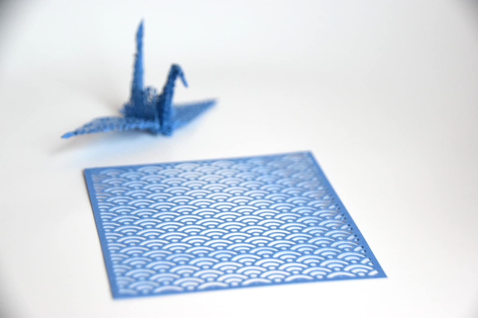 Kirie Origami Chiyogami Orizuru Paper Cranes Wedding Birthday ...