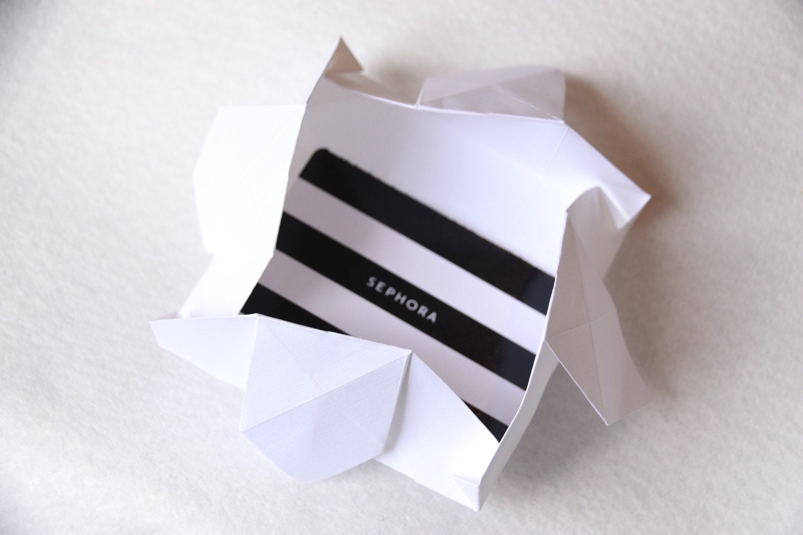 Hand Cut Hand Made Origami Tato Unique White Envelope Wedding Party ...