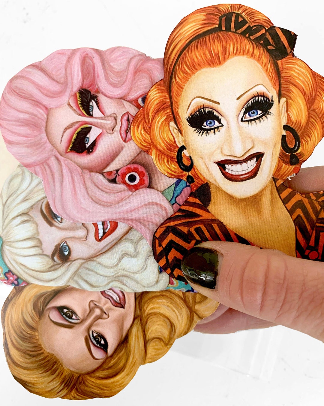 4 Drag Inspired Magnets, Set of 4, Drag Queens, Trixie Mattel, Katya ...