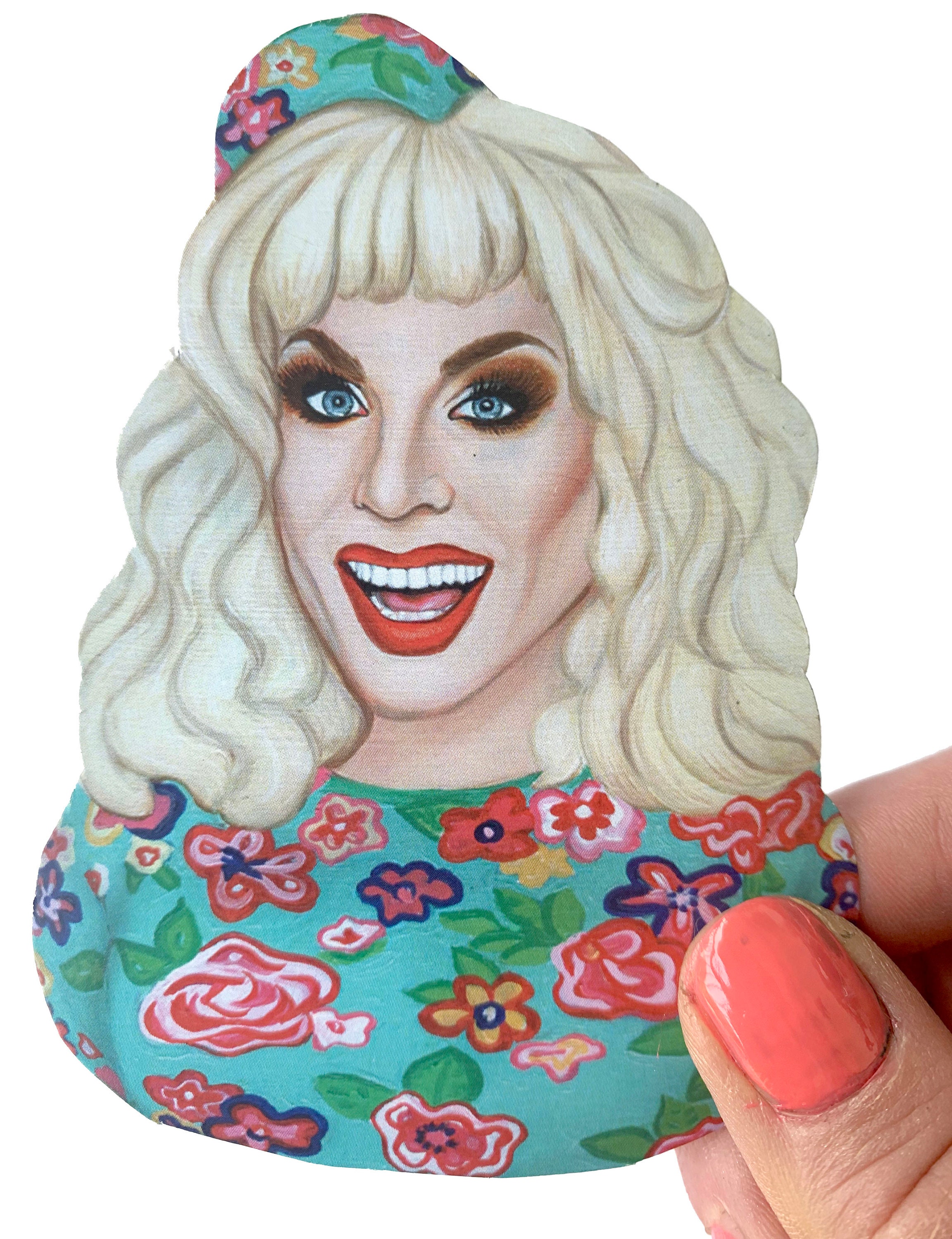 4 Drag Inspired Magnets, Set of 4, Drag Queens, Trixie Mattel, Katya ...