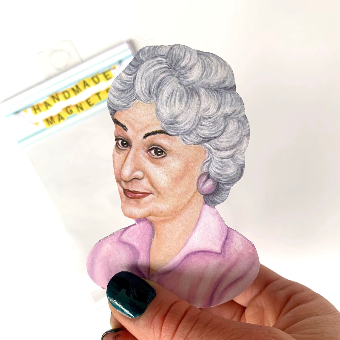 Golden Girls Set of 4 Magnets 80s Ladies Betty White Art - Etsy