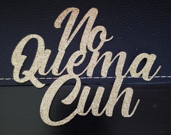 No Quema Cuh Cake Topper | Etsy Canada