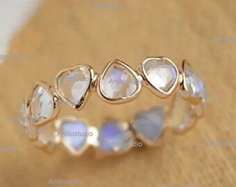 Moonstone Band - Etsy