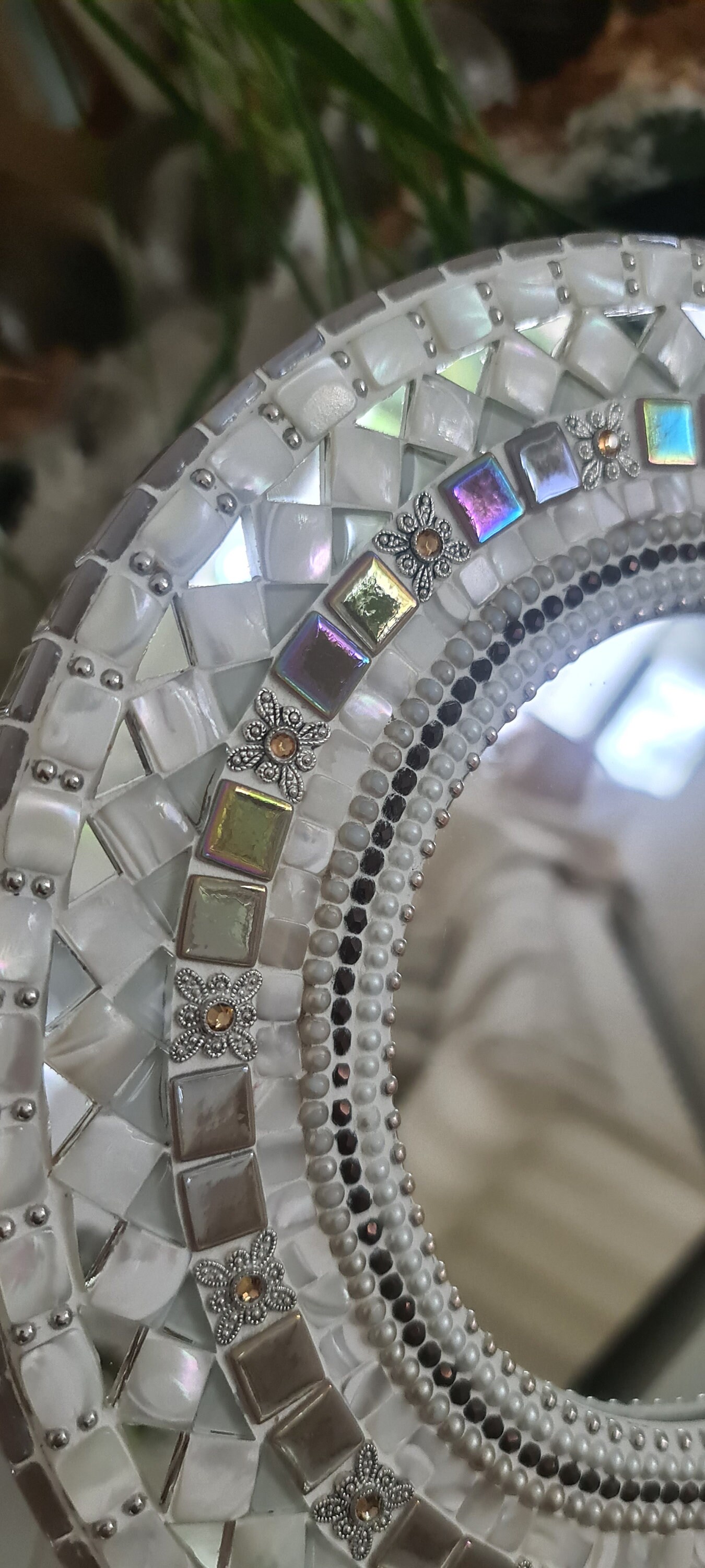 Bead & Tile Mirror Sand SML - Etsy