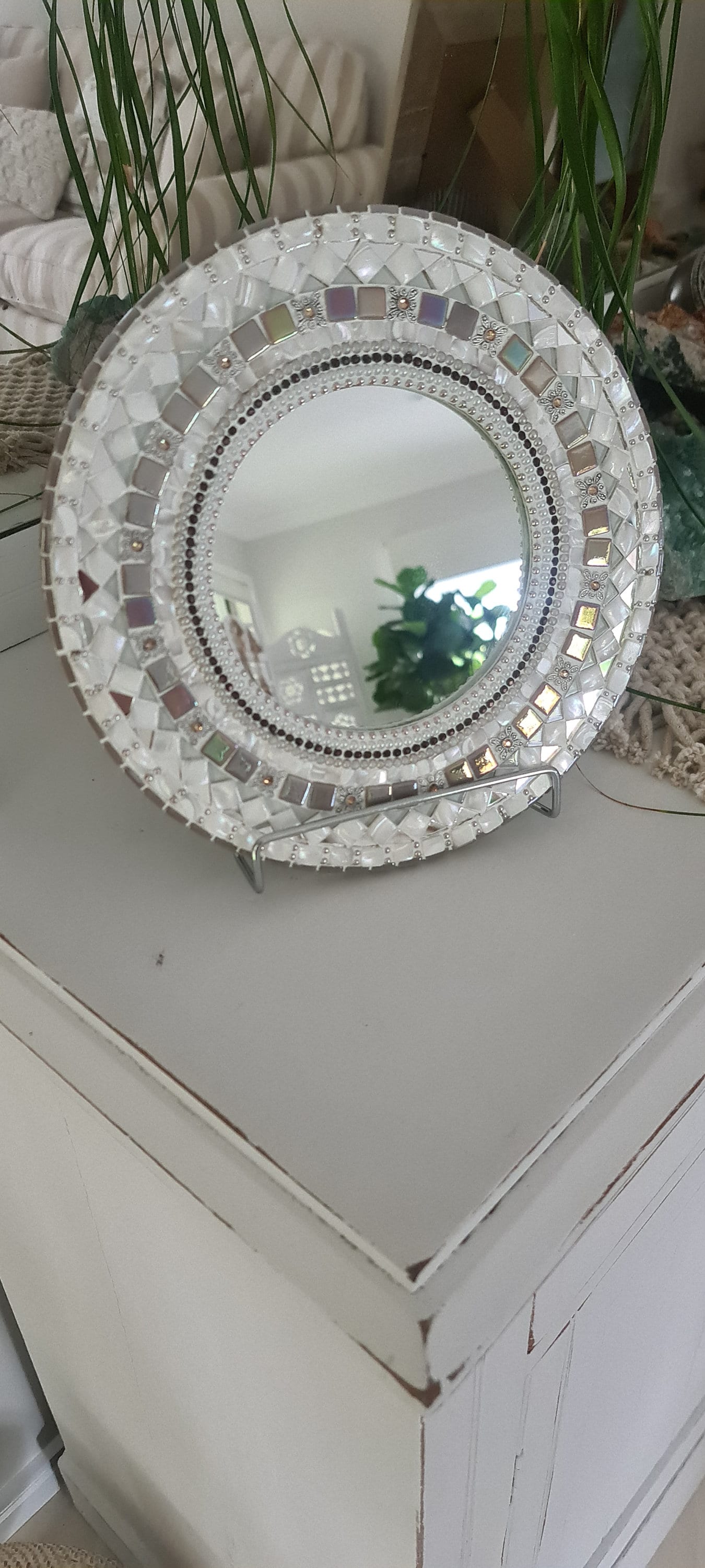Bead & Tile Mirror Sand SML - Etsy