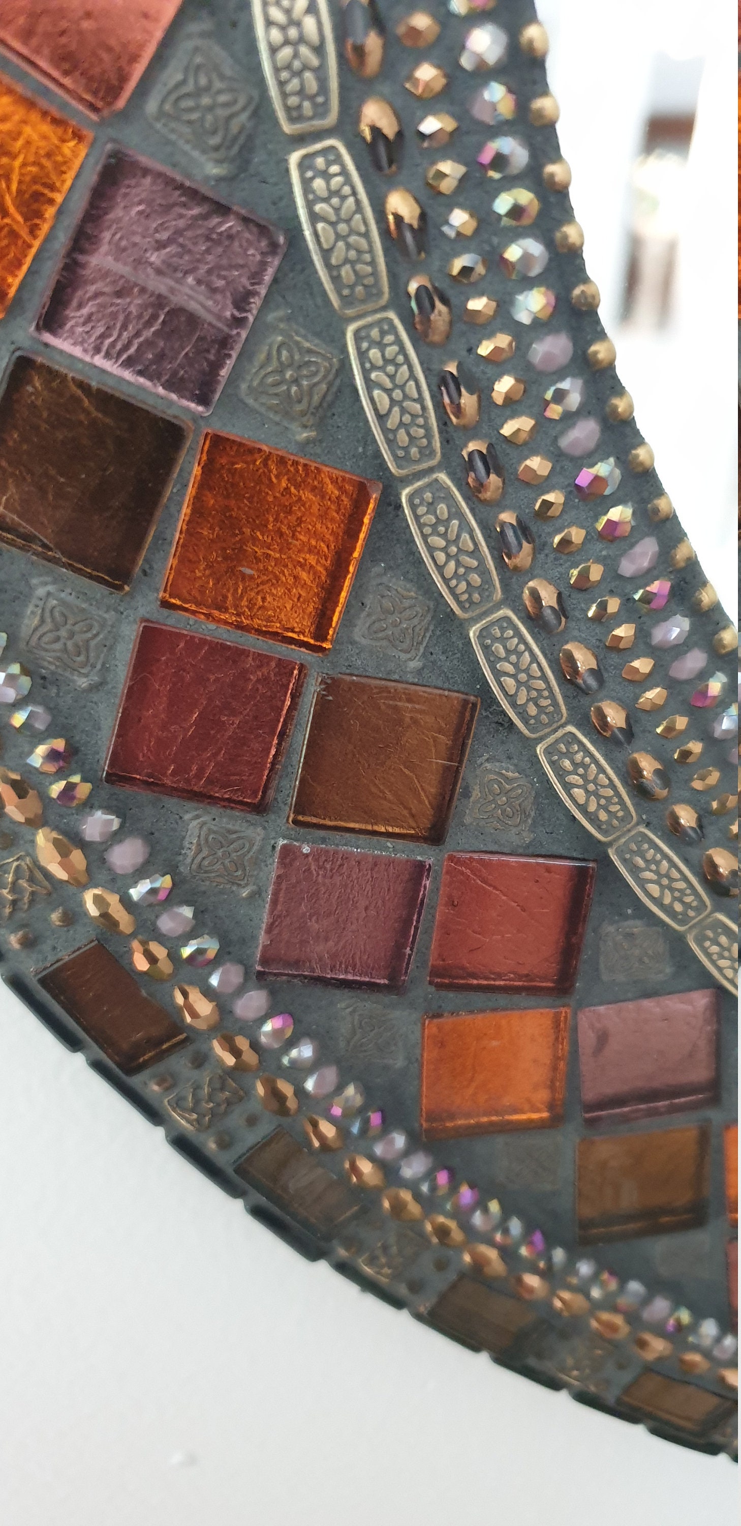 CLEARANCE SALE Coloured Sands Bead & Tile Mirror LGE - Etsy