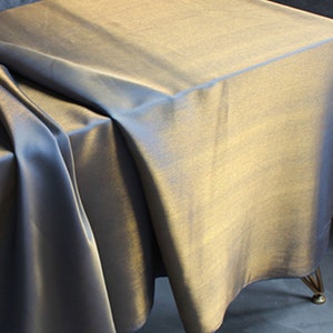 Gradient Gold&grey Reflective Fabric, Satin Holographic Fabric for ...