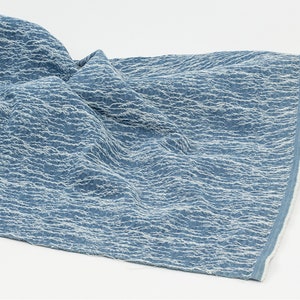 Stripe Ripped Fabric, Texture Distressed Cotton Denim Fabric, Denim ...