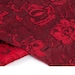 Red Embossed Jacquard Fabric, Exquisite Double Side Brocade,damask ...