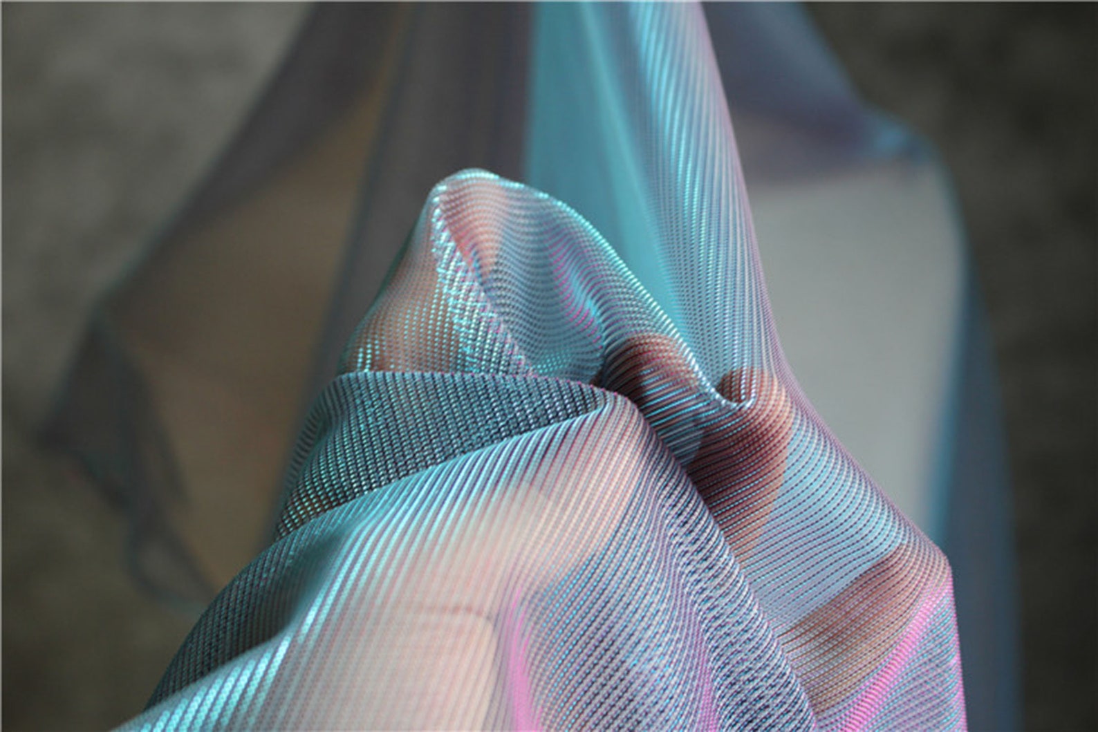 Reflective Holographic Fabric,fashion Polyester Symphony Laser Fabric ...