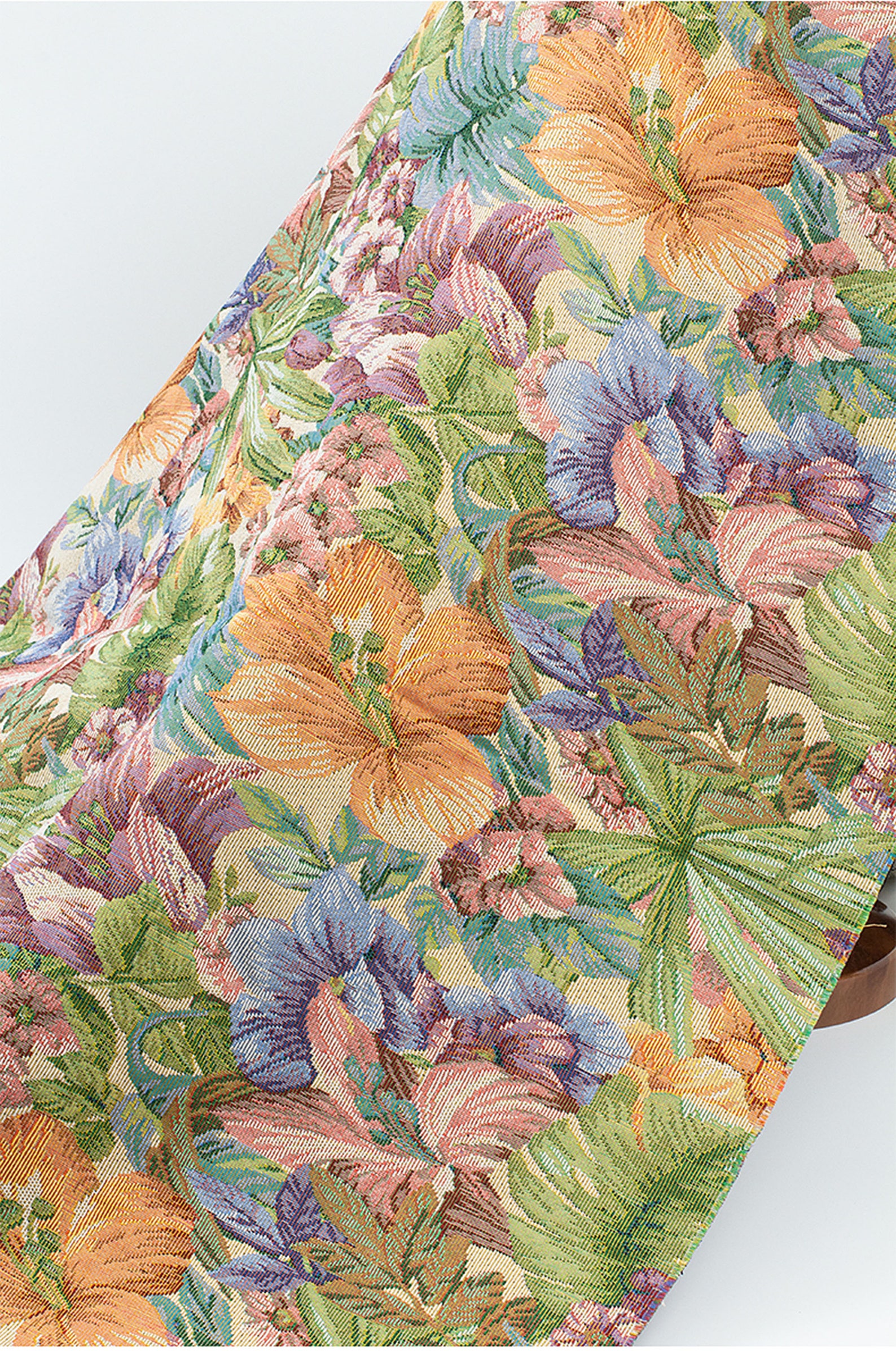 Floral Brocade Fabric Jacquard Fabric Tapestry Damask for - Etsy