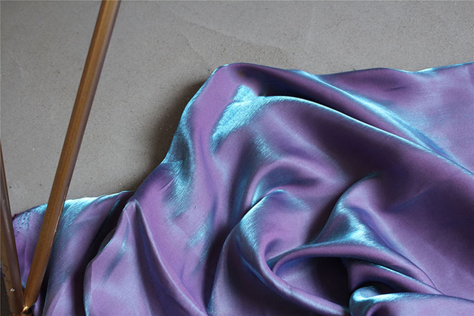 Silk Reflective Laser Holographic Fabric, Crystal Hologram Satin ...