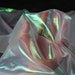 Psychedelic Laser Gauze Holographic Lace Fabric Transparent - Etsy