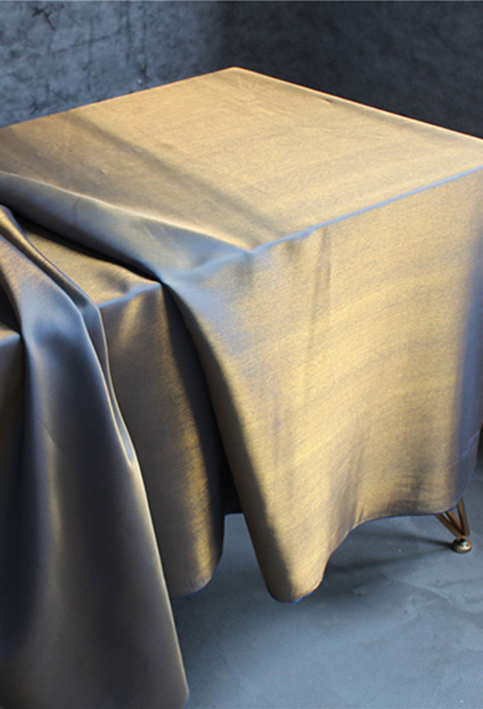 Gradient Gold&grey Reflective Fabric Satin Holographic Fabric | Etsy