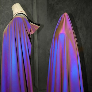 Colorful Reflective Laser Holographic Fabric Illusion Hologram Fabric ...