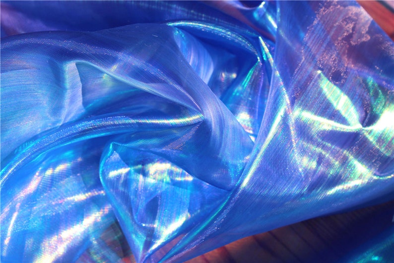 Psychedelic Holographic Laser Fabricholographic Perspective - Etsy