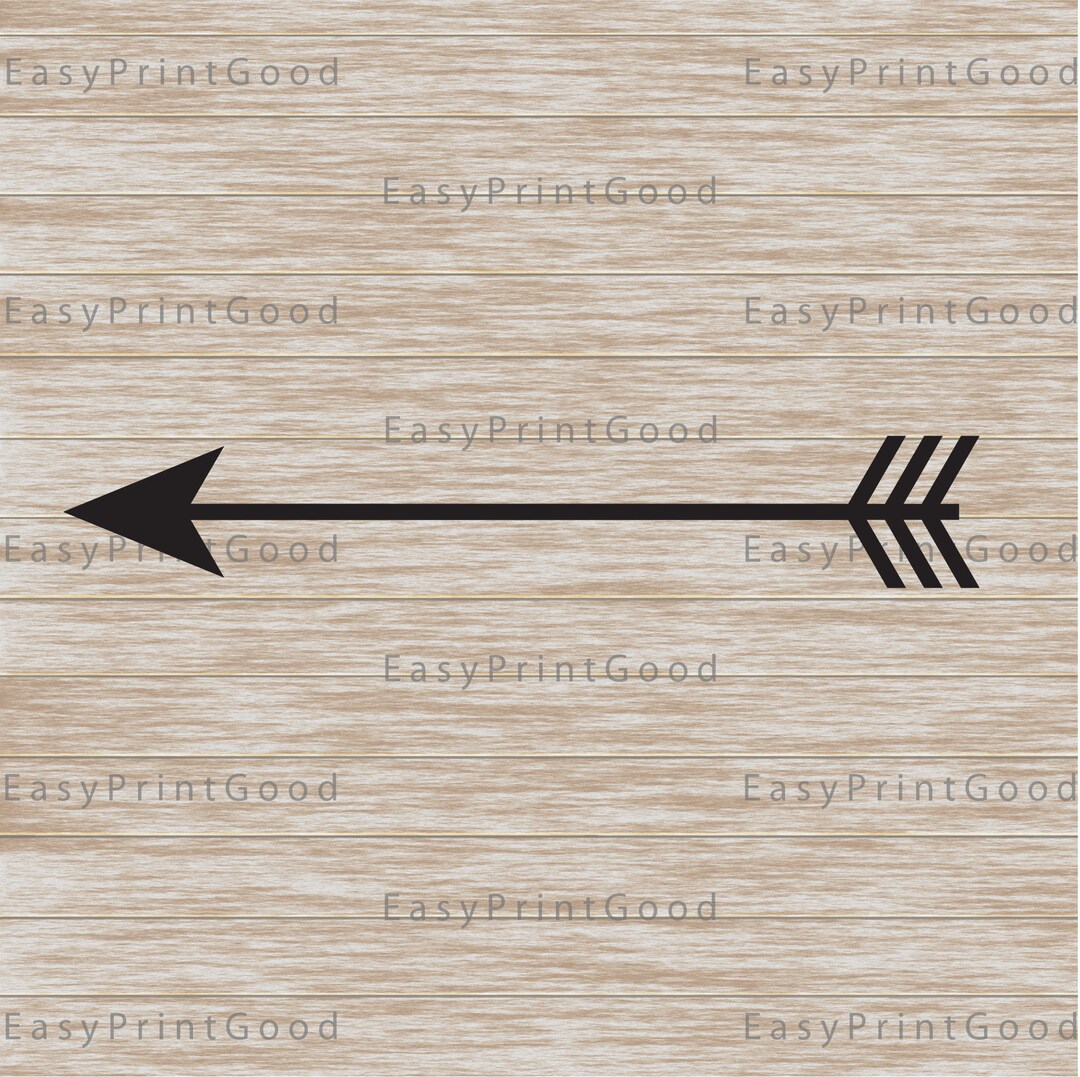Arrow Svg Arrow Cutting File Arrow Silhouette Arrow File for Cricut ...