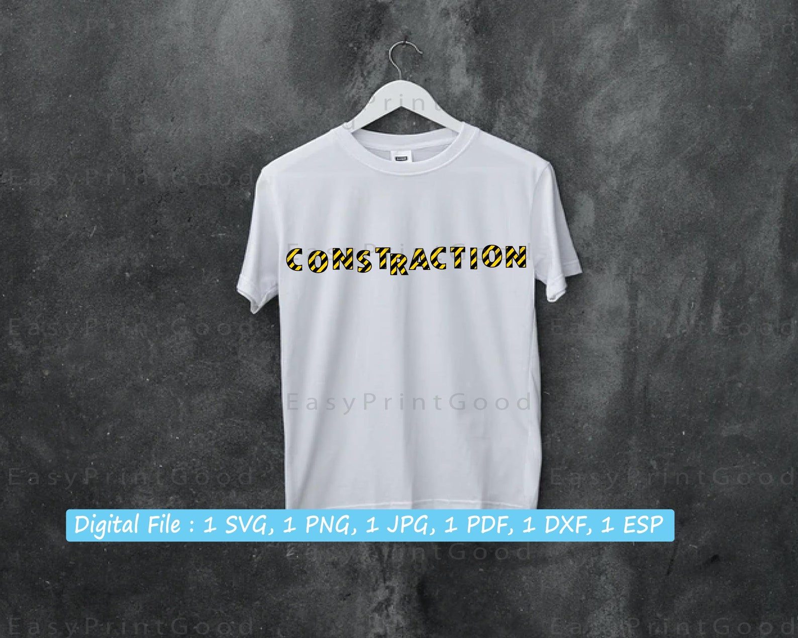 Construction Font SVG: Letters, Numbers, Clipart (digital Download) - Etsy